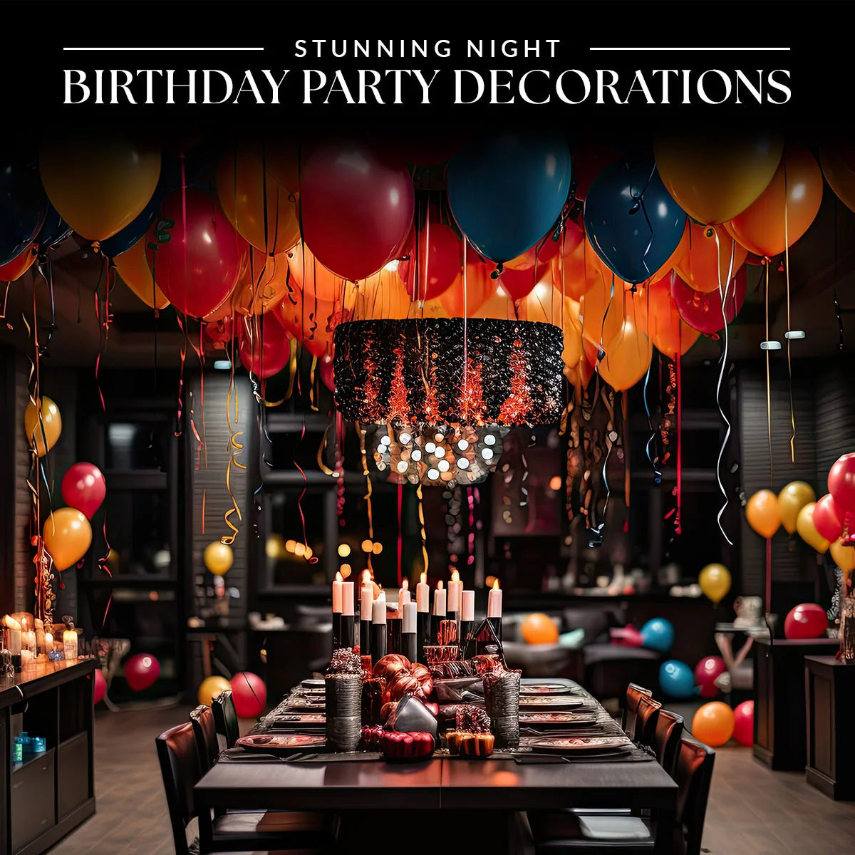 Simple party decorations store