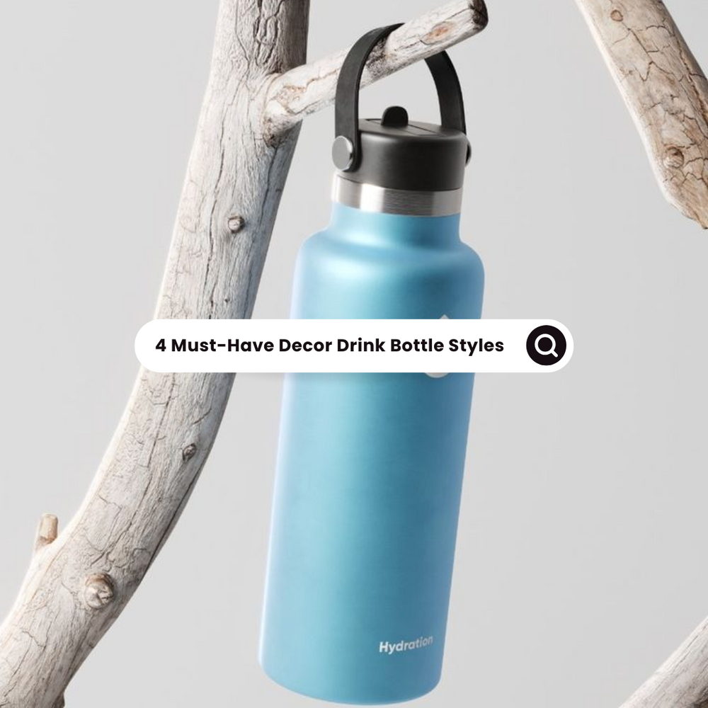 Decor Drink Bottle | Threadvibe Living