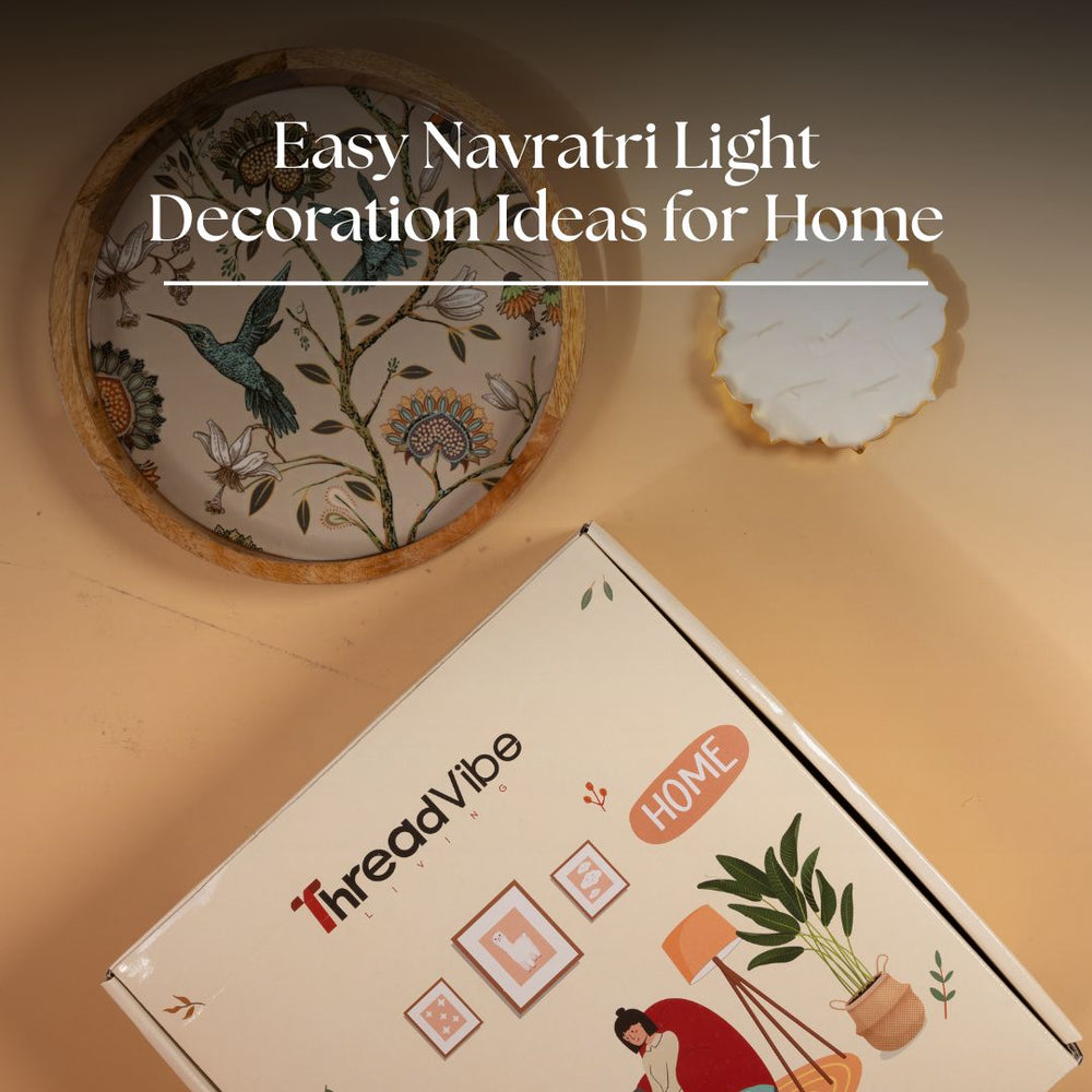 Navratri Light Decoration Ideas | ThreadVibe Living