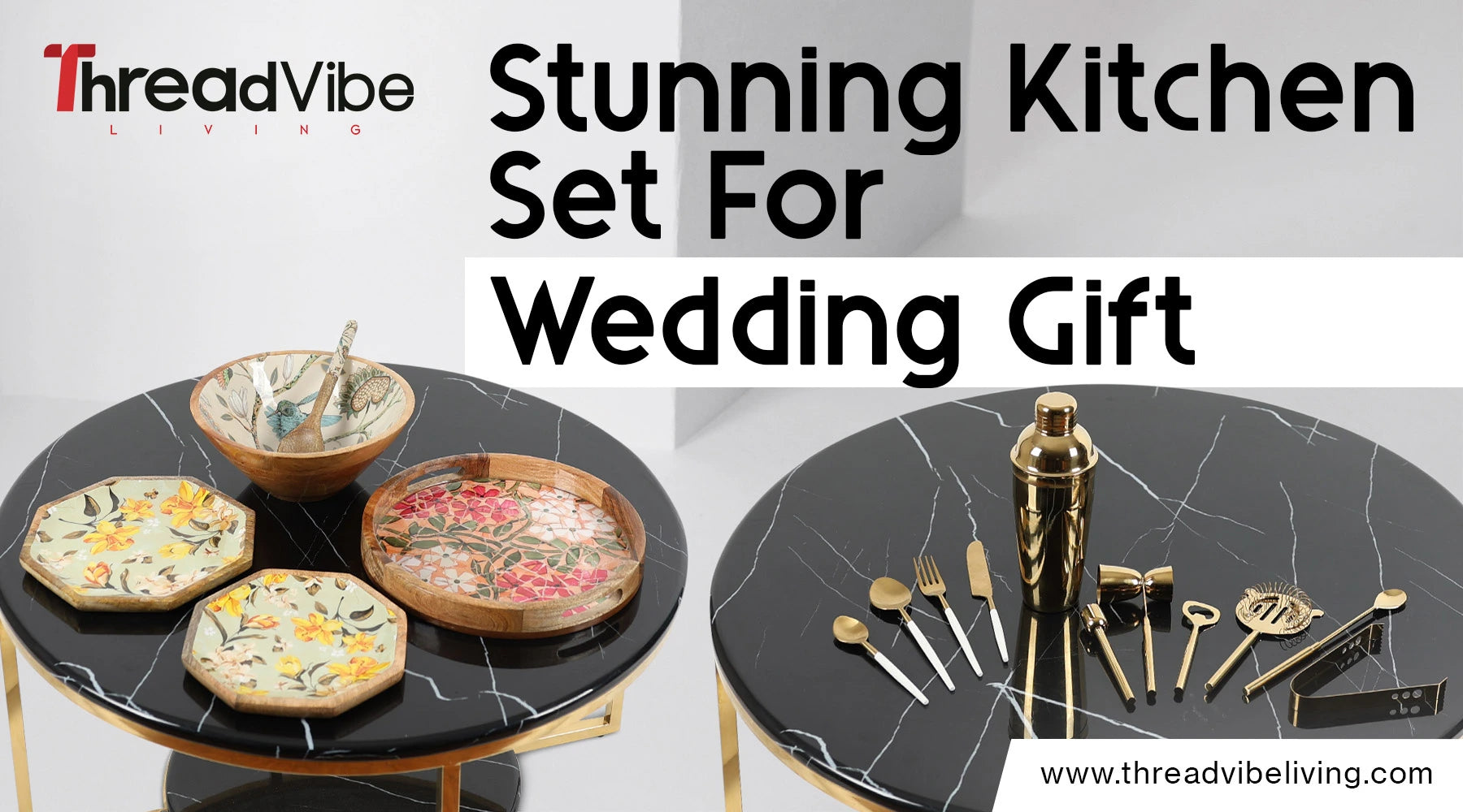 Stunning Kitchen Set for Wedding Gift | ThreadVibe Living