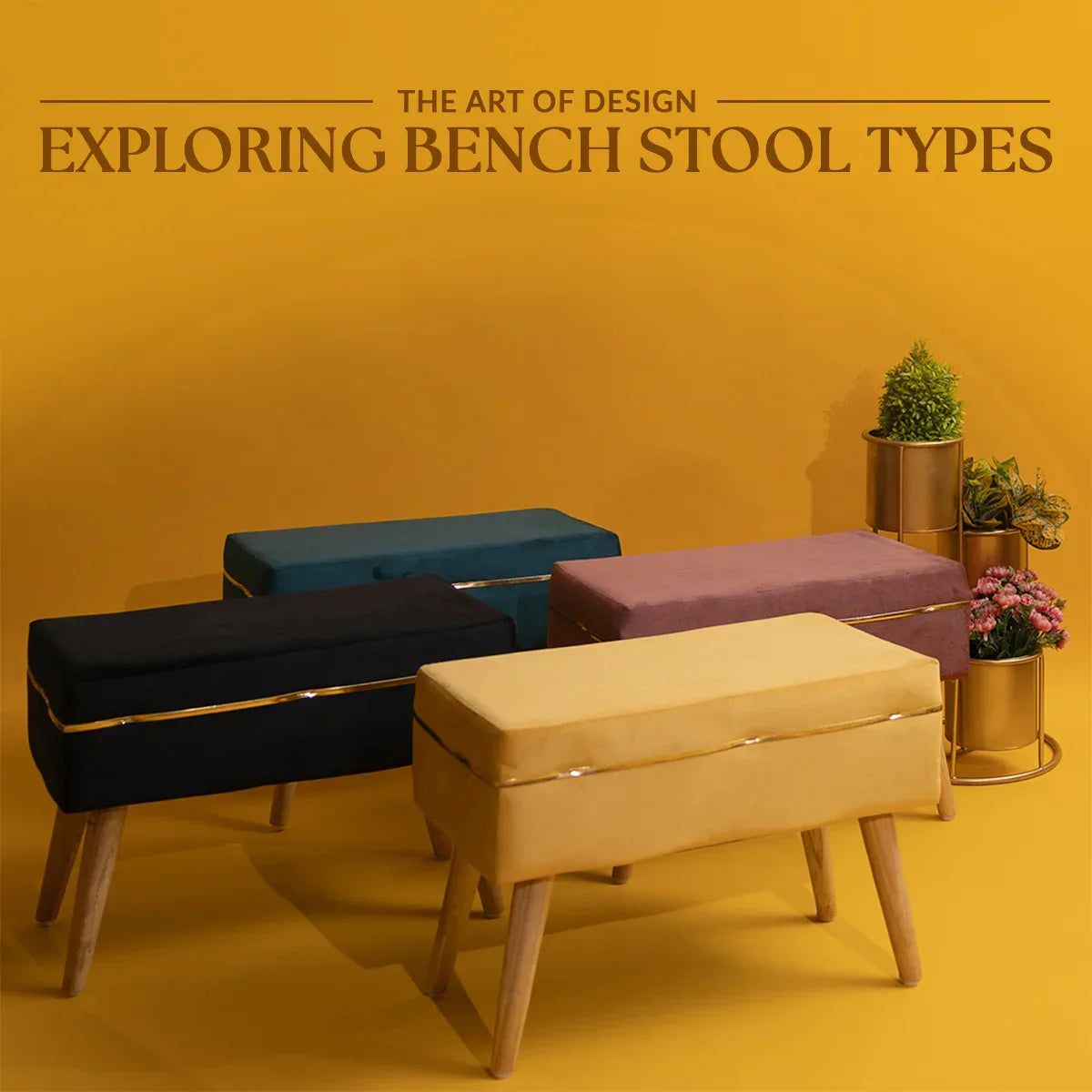 Bench Stool | ThreadVibe Living