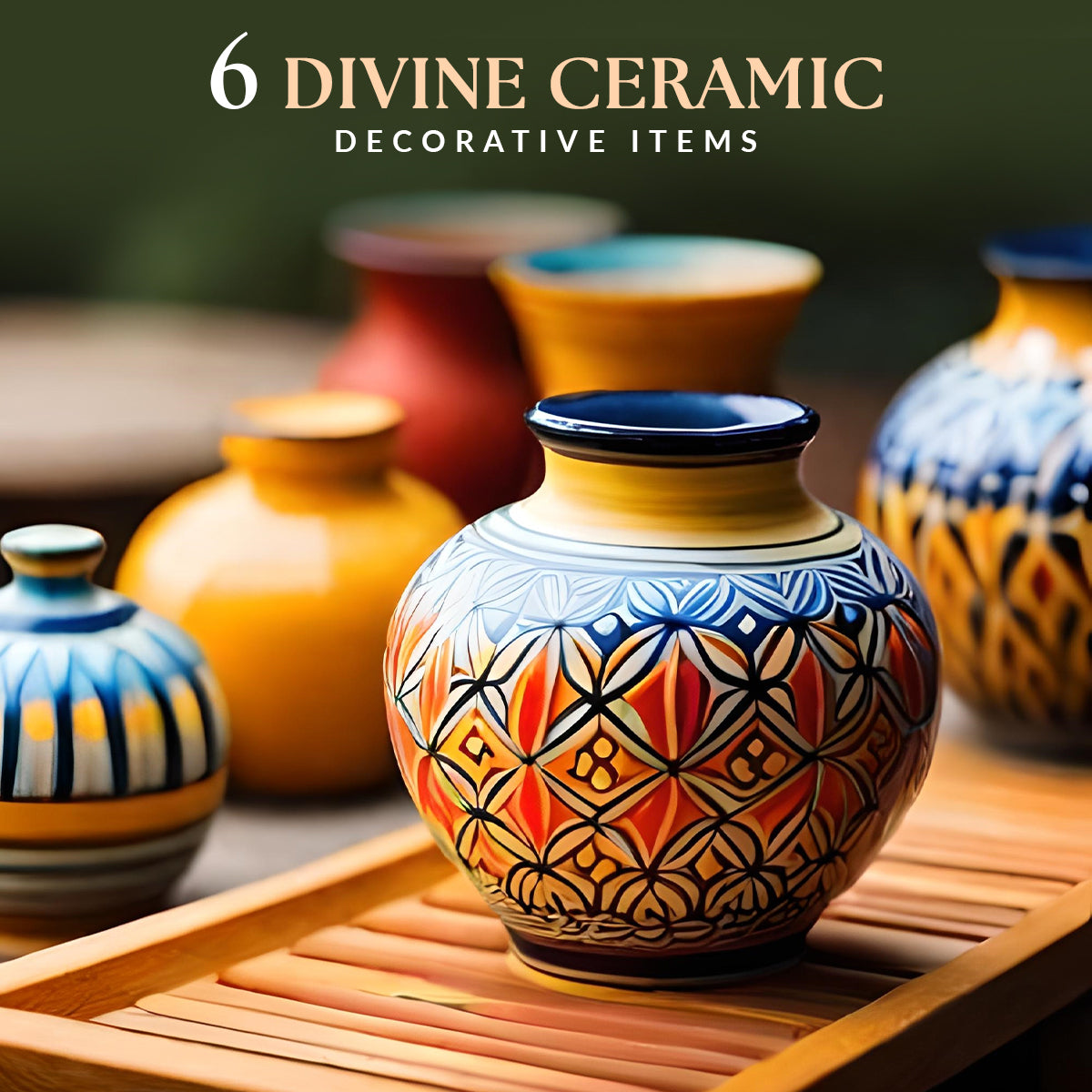 Ceramic Decorative Items for Home | ThreadVibe Living