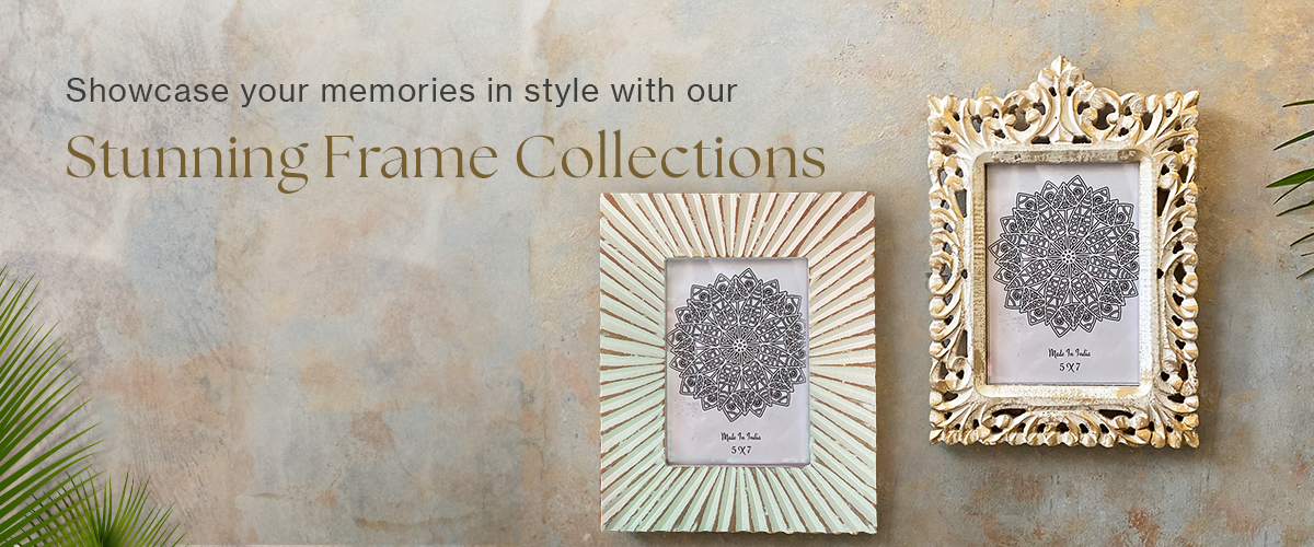 Buy Elegant Photo Frames Online | Handcrafted Wooden & Designer Wall ...