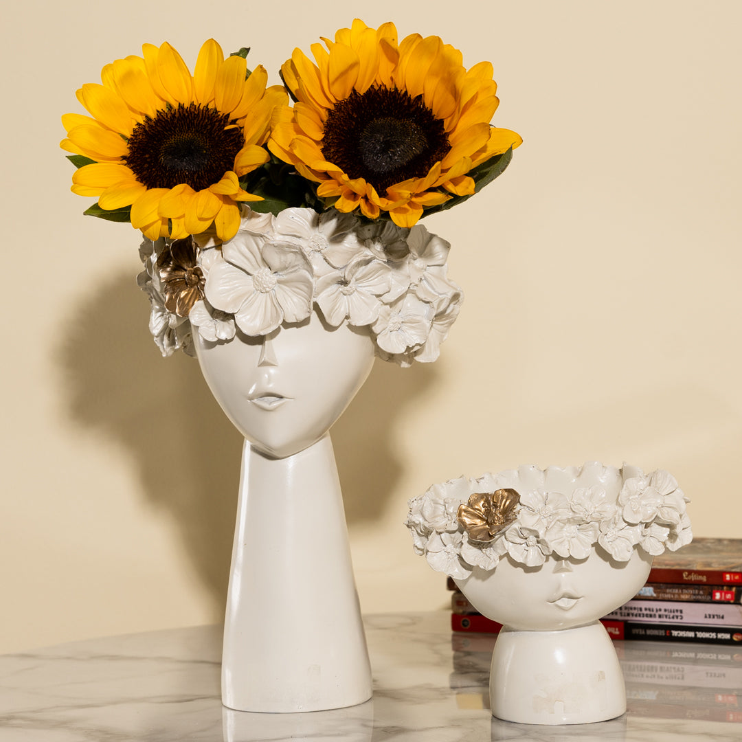 Flower Pot Lady Head | Threadvibe Living